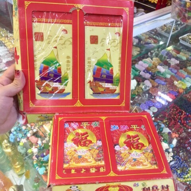 Sale! 100pcs Box Angpao Red Packet Random design per box ampao | Shopee ...