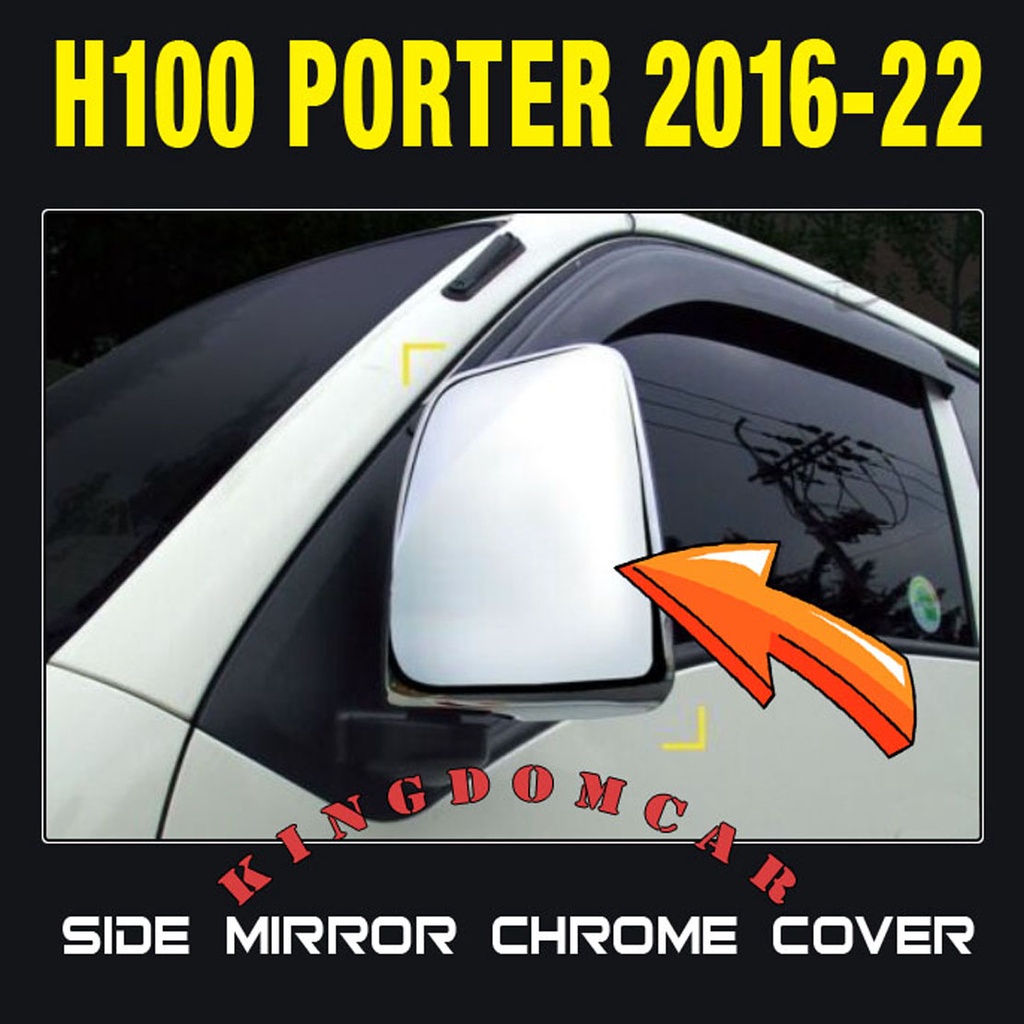 Chrome Side Mirror Cover for H100 Porter Model 2015 to 2022 | Shopee ...