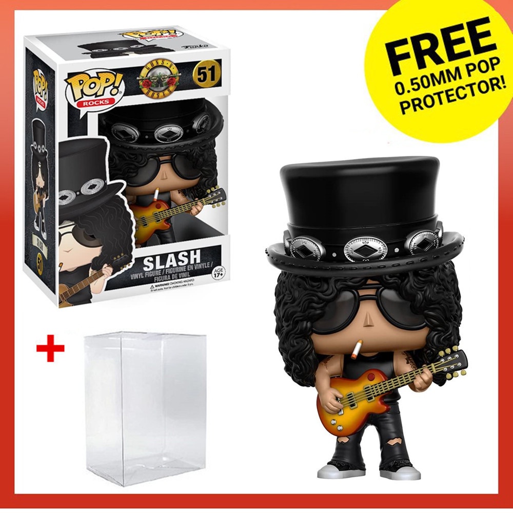 Funko Pop Rocks: Music Slash 51 Guns N Roses Action Figure Toy with ...
