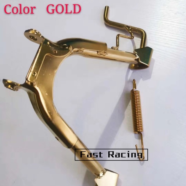 motorcycle center stand gold mio amore,soul,sporty carb type size 17 | Shopee Philippines