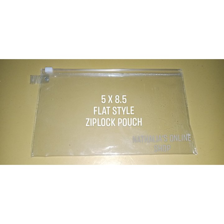 On hand! Flat Style Ziplock Pouch with Handle/Hook Holder | Shopee ...
