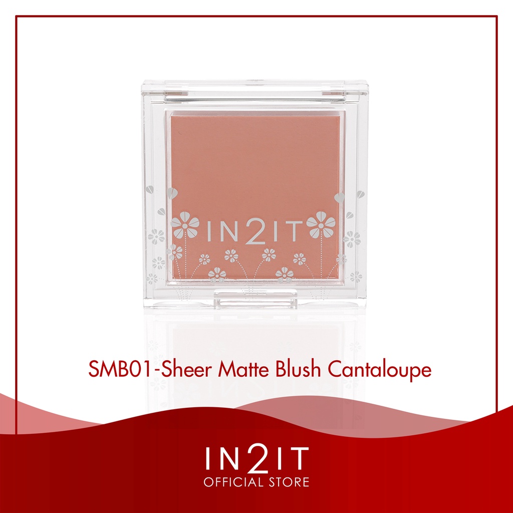 IN2IT Sheer Matte Blusher Make-up Long Wearing with Vitamin E & Honey ...