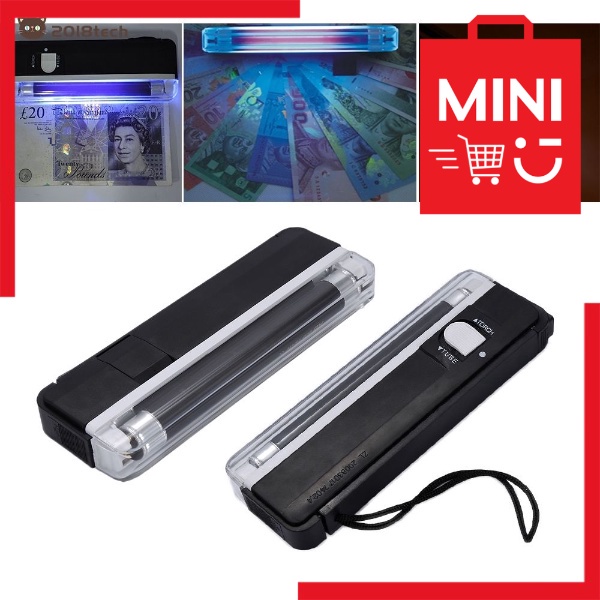 【MINI】Currency detector fake money scanner detect money uv light ...
