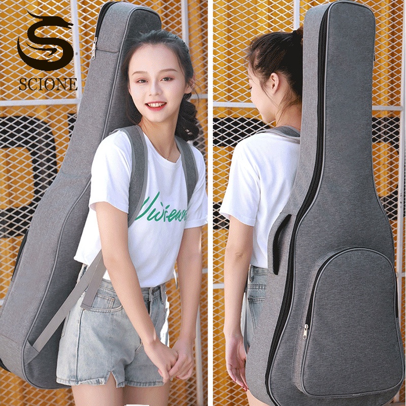 36 39 41 Inch Guitar Bags Waterproof Oxford Bass Case Portable Guitar ...