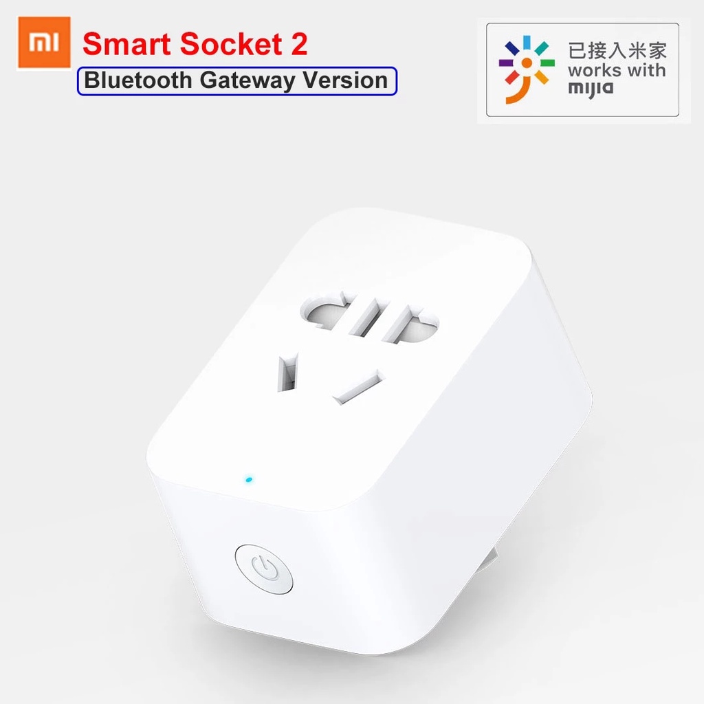 Xiaomi Mijia Smart Socket 2 Bluetooth Gateway Version Wireless Remote ...