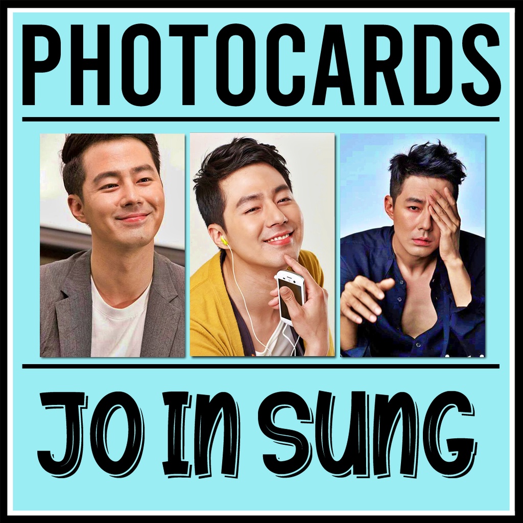 Jo In Sung Photocards (400 gsm) | Shopee Philippines