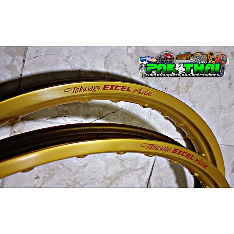 Takasago Excel Asia rims gold 1.2 both 1.2-1.4 x17 | Shopee Philippines