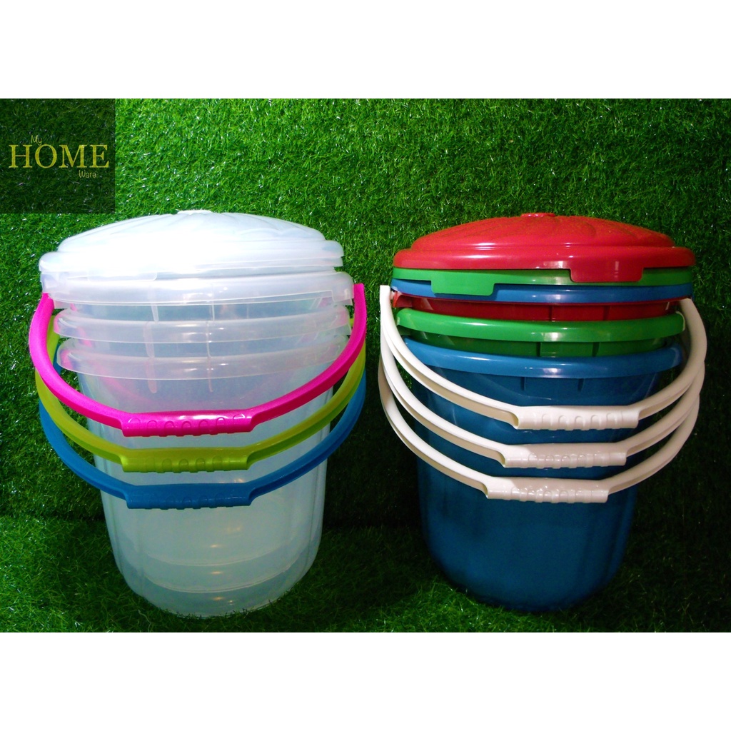 #888 Uniglobal Pail with Cute Cover Design/Timba (Random color will be ...