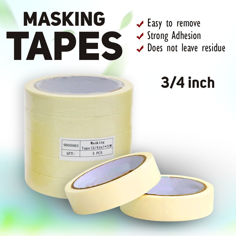 Masking Tape Paper 20 Meters Roll | Shopee Philippines