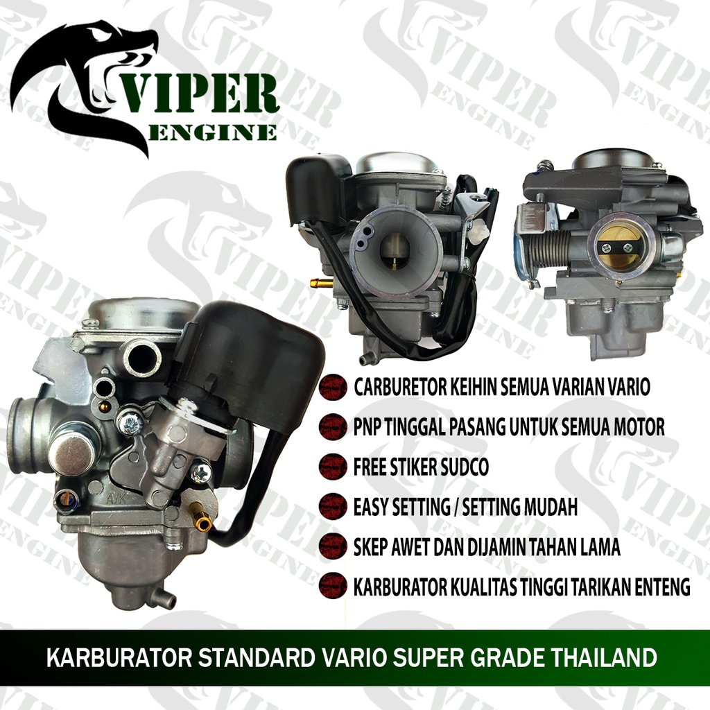 Carburetor STANDARD ALL VARIO BEAT MIKUNI THAILAND SERIES CARBURETOR ...