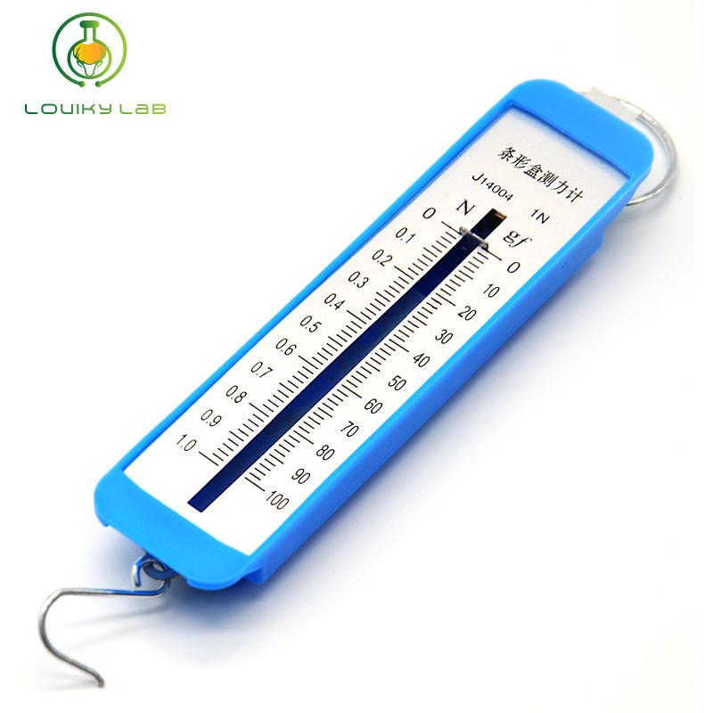 1/2.5/5/10N Newton Dynamometer Physics Experiment Bar Spring Force ...