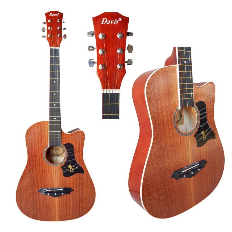 Davis Acoustic Guitar jr size w/ pickup or w/o pickup complete set ...