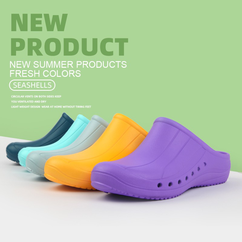 ANNO Soft Doctors Nurses Shoes Medical Anti-slip Protective Clogs ...