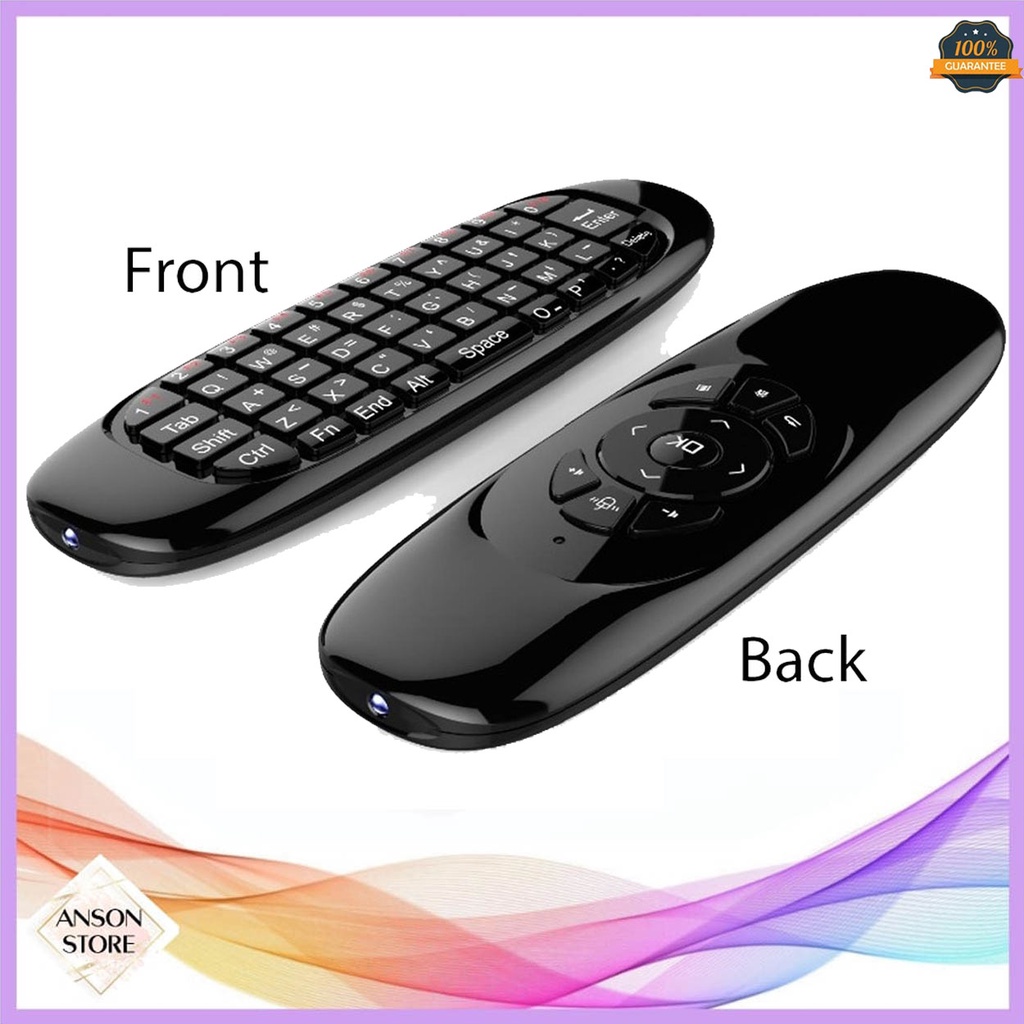 Air Mouse Mini Keyboard Remote Control 2.4GHz | Shopee Philippines