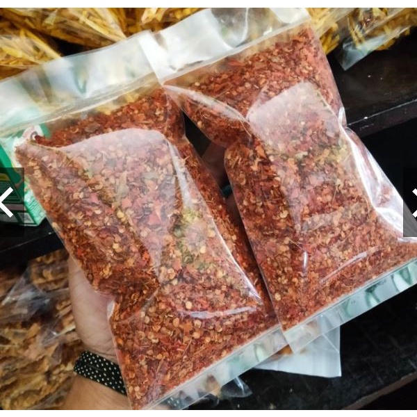 Coarse chili Powder Dry chili Flake Spicy Dry chili 100g | Shopee ...