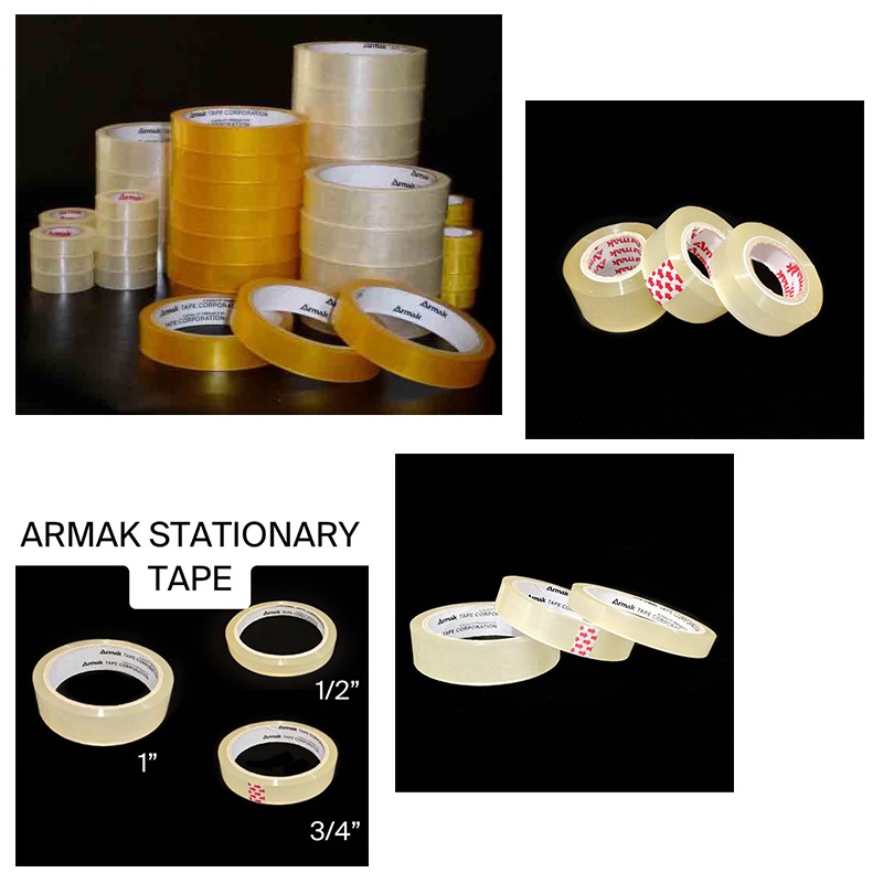 AKT Armak Tape Core Adhesive Stationery Tape Small Large 12mm 1/2 inch ...