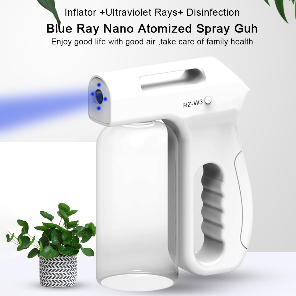 800ml Large-capacity Electric Nano Blue Light Steam Spray Fogger ...