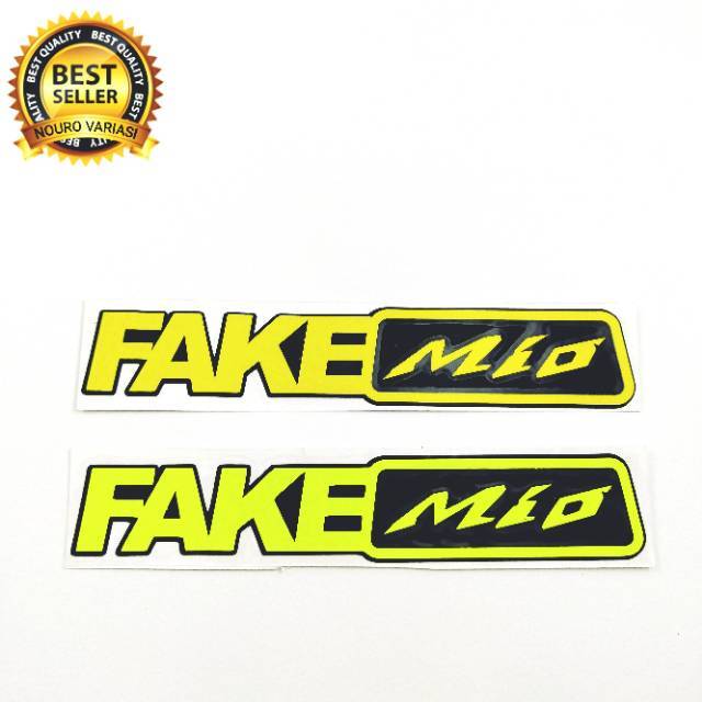 Sticker cutting sticker Pile FAKE MIO fakemio thailand sticker Best ...