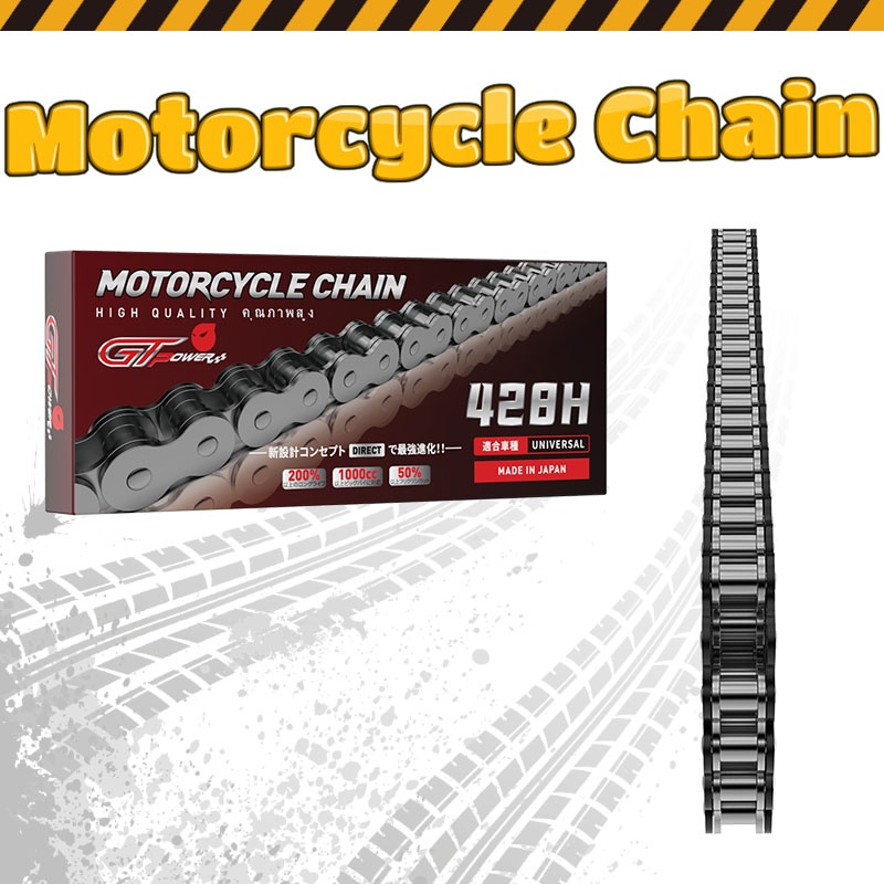 GT Power Chain 420 428 428H-110L/120L/130L/132L Super Heavy Duty Plates ...