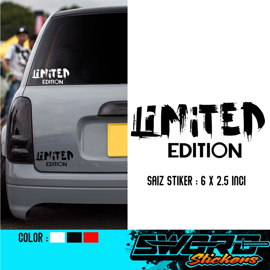 Limited EDITION STICKER 6 / STICKER LIMITED EDITION / Train Stickers ...