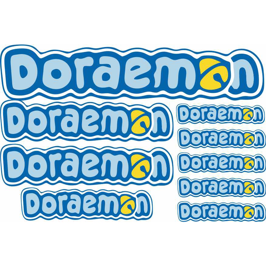 Graftac Wall Sticker Text / Doraemon Logo | Shopee Philippines