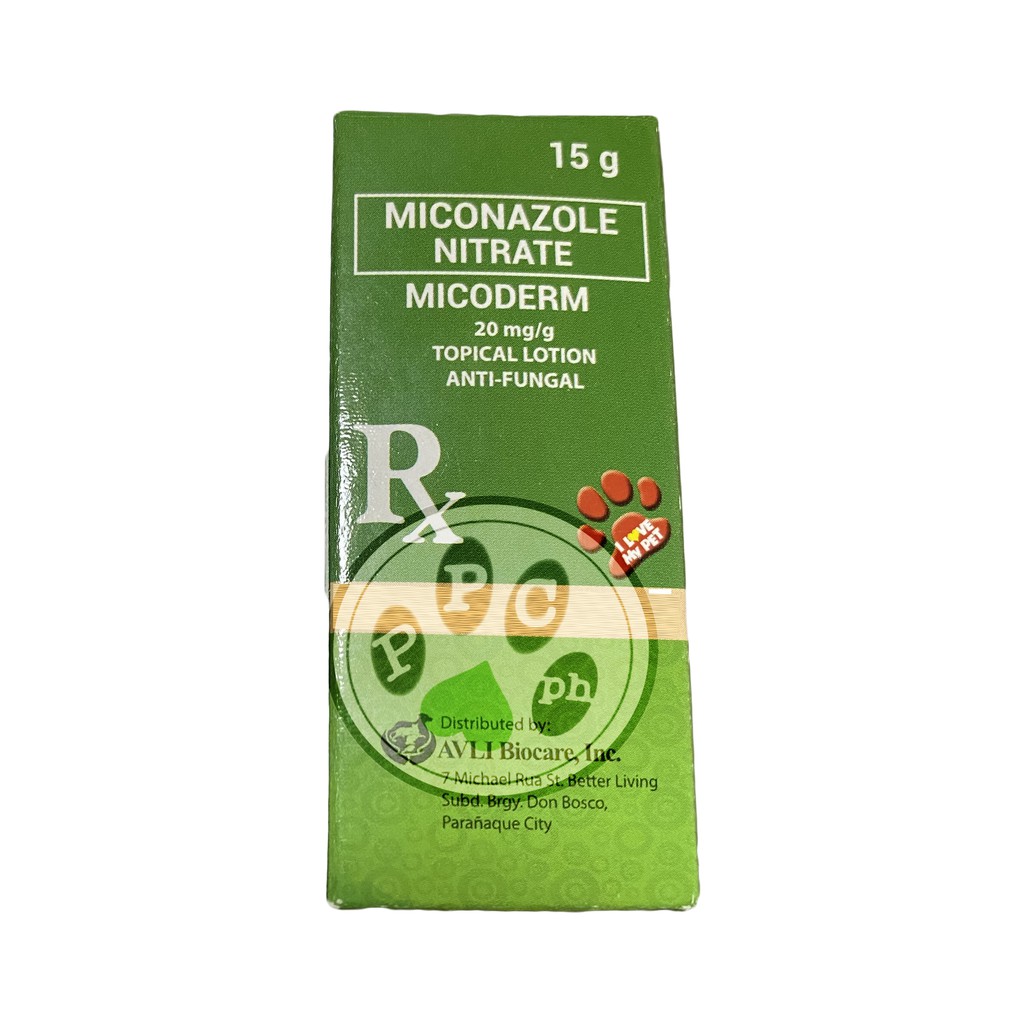 Micoderm Miconazole Nitrate 15g | Shopee Philippines