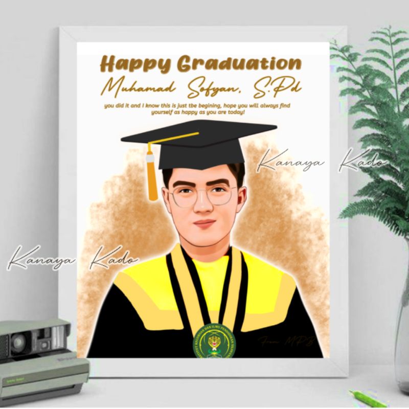 Graduation gift frame plus complete design 8R 1kg | Shopee Philippines