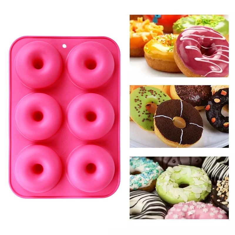 Silicone Doughnut Molder Donut Mold Oven-safe Baking Tools Mini Donut ...
