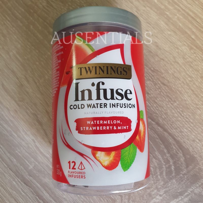 Twinings Cold Infuse 12pk- Twinings Tea - Strawberry - Lemon - Orange ...