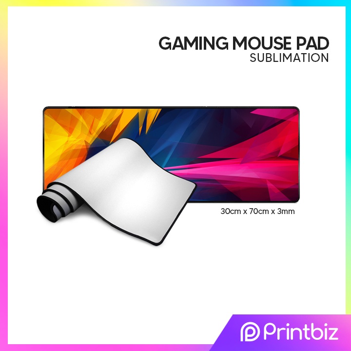 FULL Sublimation Gaming Mouse Pad Black Lining (3MM THICK) | Shopee ...