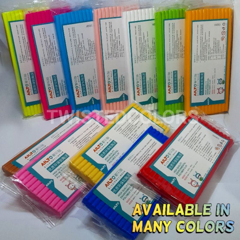 Ailto Polymer Clay 250 Grams # 1 to 50 Oven Bake Clay Sculpting clay ...