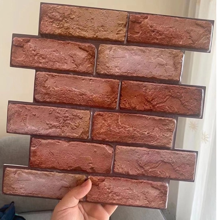 Wallpaper Waterproof 3D Brick Wall Stickers For Living Room Decoration ...