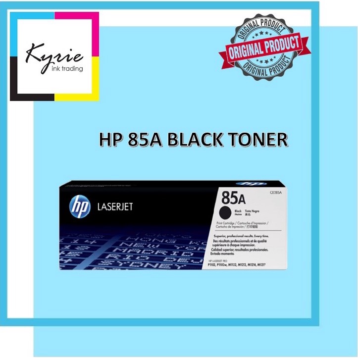 HP 85A Black Original LaserJet Toner Cartridge (CE285A) HP85A | Shopee Philippines