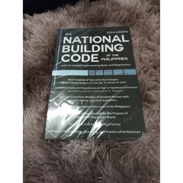 National Building Code(2018 edition) | Shopee Philippines