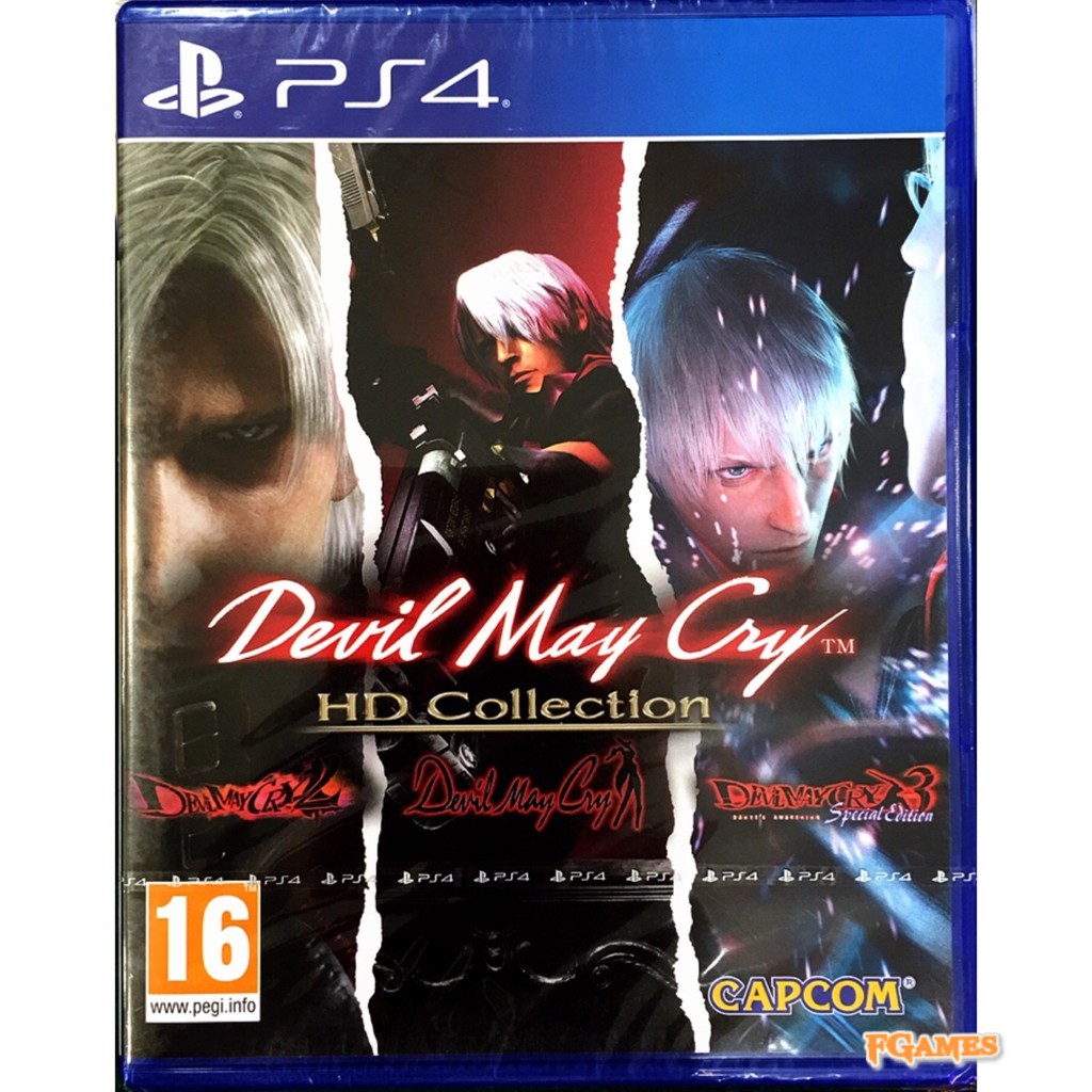 PS4 Devil May Cry HD Collection (Zone 2/English) New Hand 1 Game Disc ...