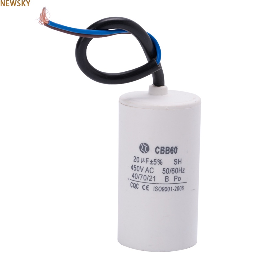 【Domestic】450v 20uf Motor Start Capacitor,Cbb60 Running Capacitor ...