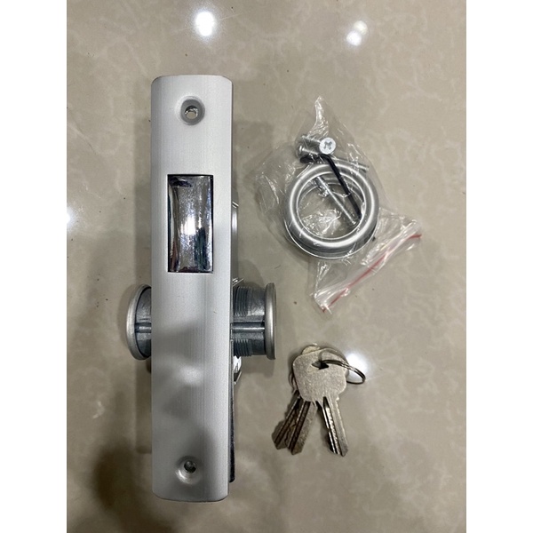 Wf Lockset Ed Fd Lockset Swing Door Aluminum Silver And Brown Shopee