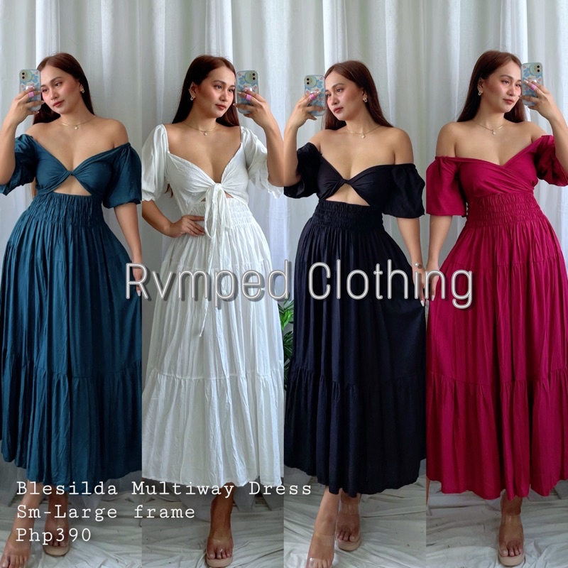 RVMPED Blesilda Infinity Dress | Shopee Philippines
