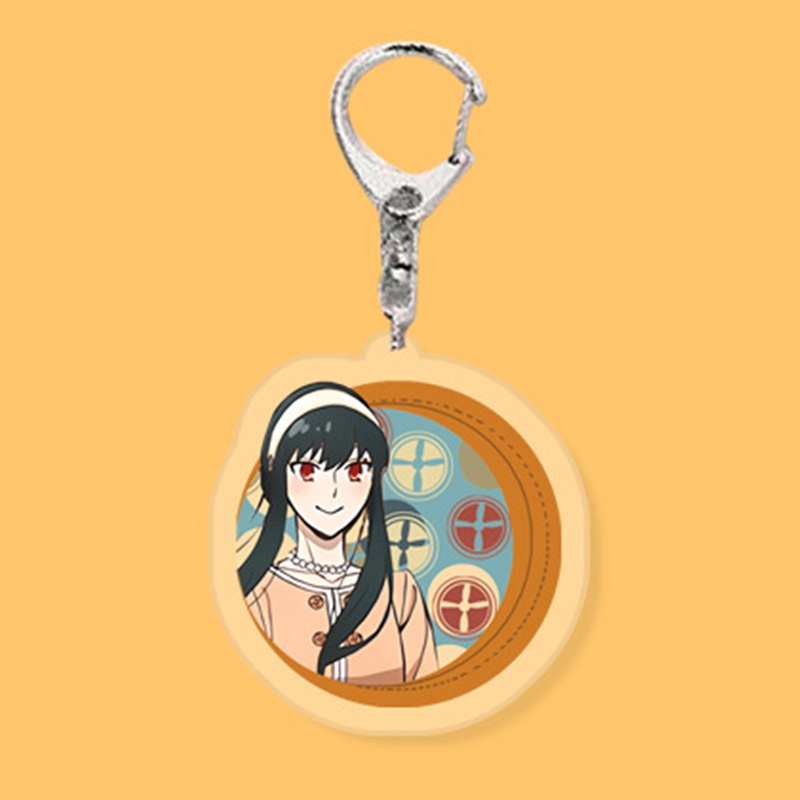 KUHONG Spy X Family Yor Forger Keychains Character Twilight Loid Forger ...