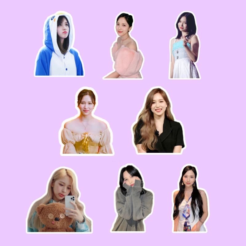 Twice Mina Myoui Laminated Waterproof Vinyl Sticker | Shopee Philippines