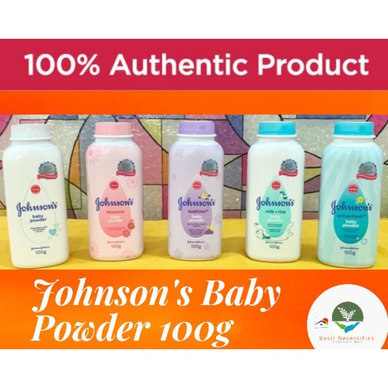 Johnson's Baby Powder 100g | Shopee Philippines