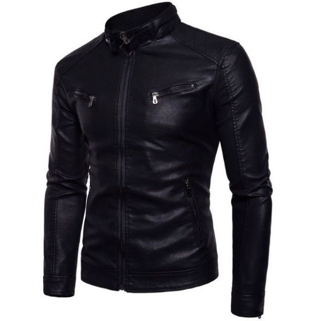 LATHER JACKET (PVC) (SW) | Shopee Philippines