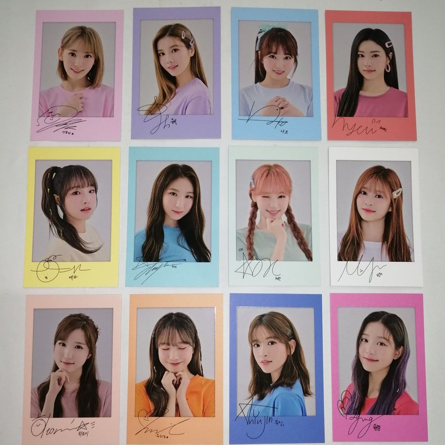 IZ*One Izone Official Photocards Eyes on Me | Shopee Philippines