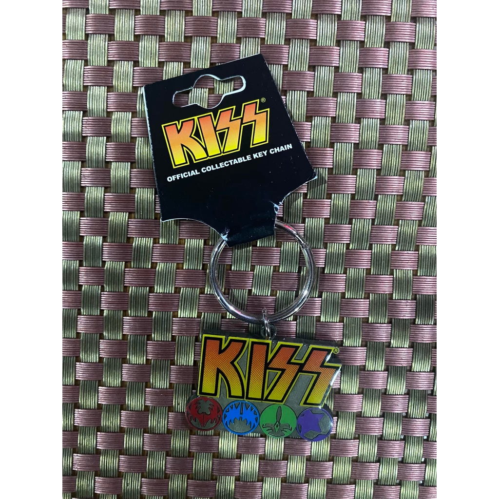 BAND COLLECTIBLE KEYCHAINS - BEATLES, JOHN LENNON, KISS, IRON MAIDEN ...