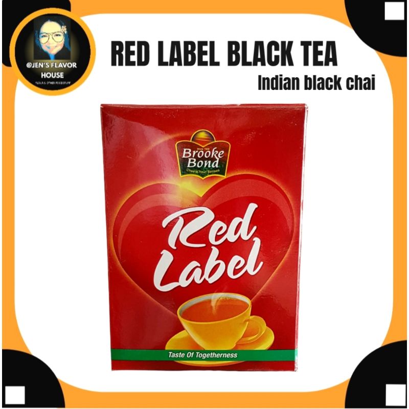 BROOKE BOND Red label chai Indian black tea | Shopee Philippines
