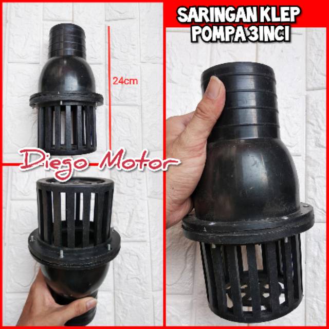 Water Filter Footklep PVC Filter Bottom Pump Irrigation 3inch Size ...