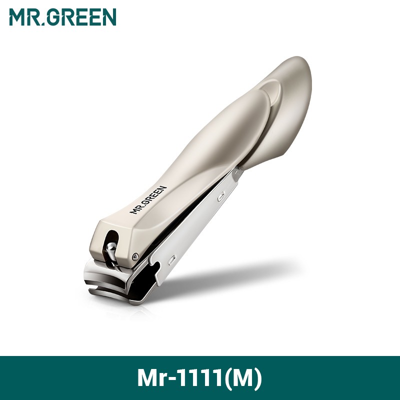 Mr.Green Nail Clippers Stainless Steel Anti Splash Fingernail Cutter ...