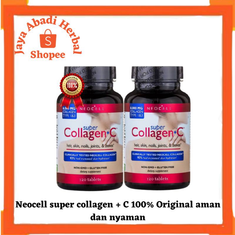 Neocell Super Collagen 120 Capsules Natural Permanent Safe Whitening ...