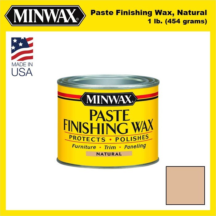 Minwax Paste Finishing Wax, Natural, 1 lb (.45kg) | Shopee Philippines