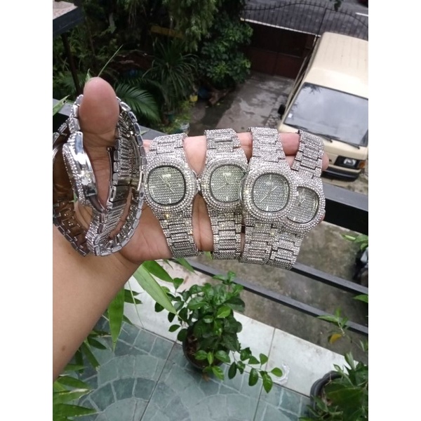 Gangsta Classic HipHop Watch Silver | Shopee Philippines